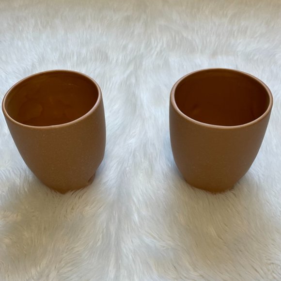 Source Unknown | Accents | Nwot 2 5 Pots With Pinched Bottom Design ...